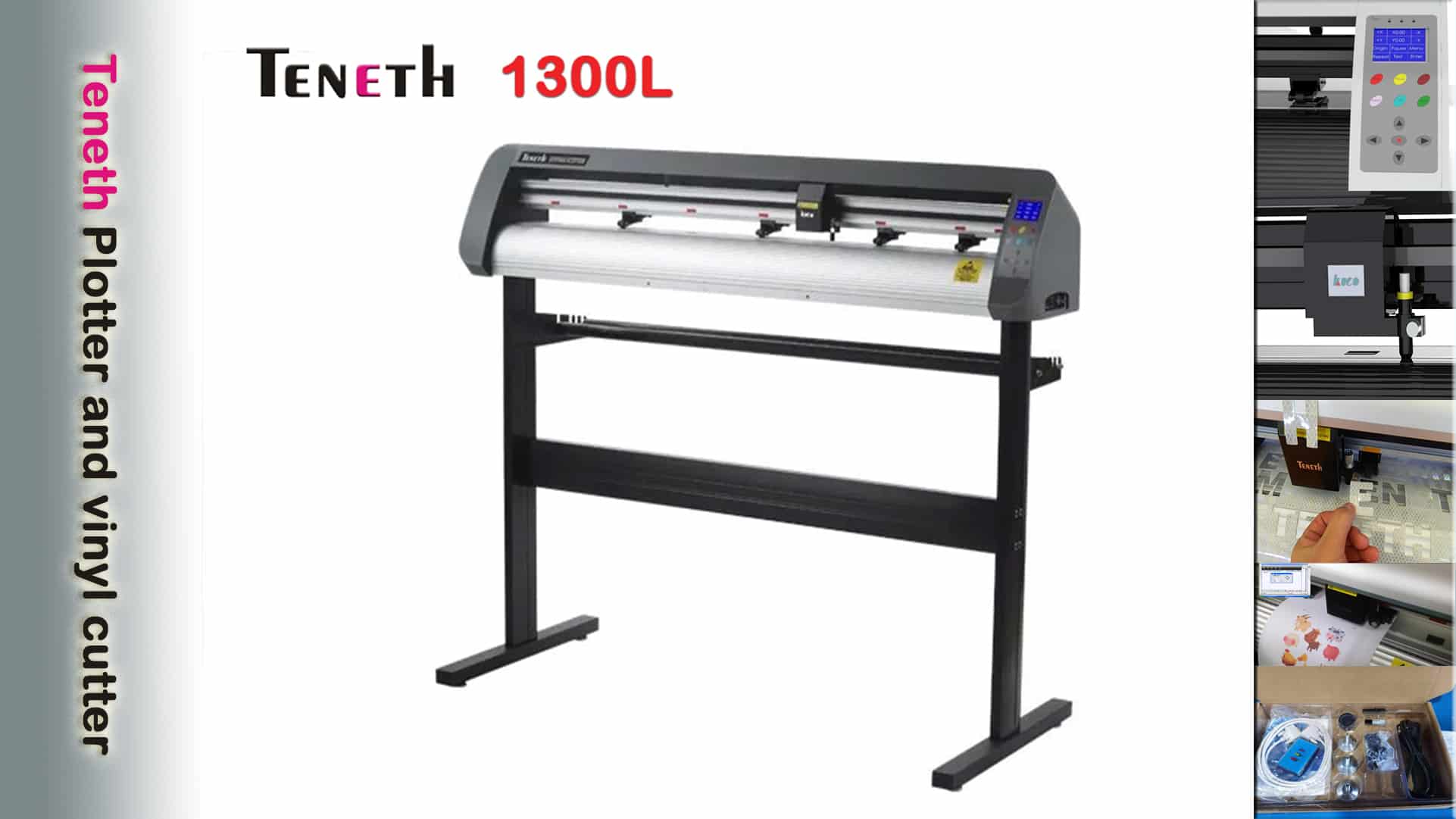 Teneth TH – 1300L 130CM Cutting Ploter with Original Signmaster RIP - Audley Printers Shop in ...
